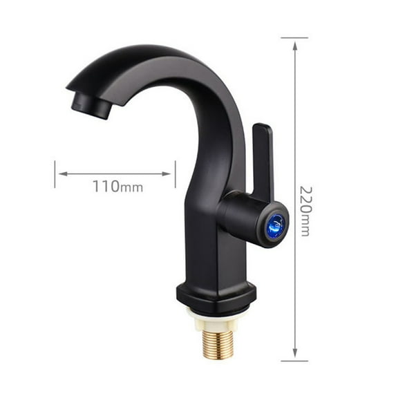 Abs Bathroom Basin Faucet Water Purifier Single Lever Hole Tap Single ...