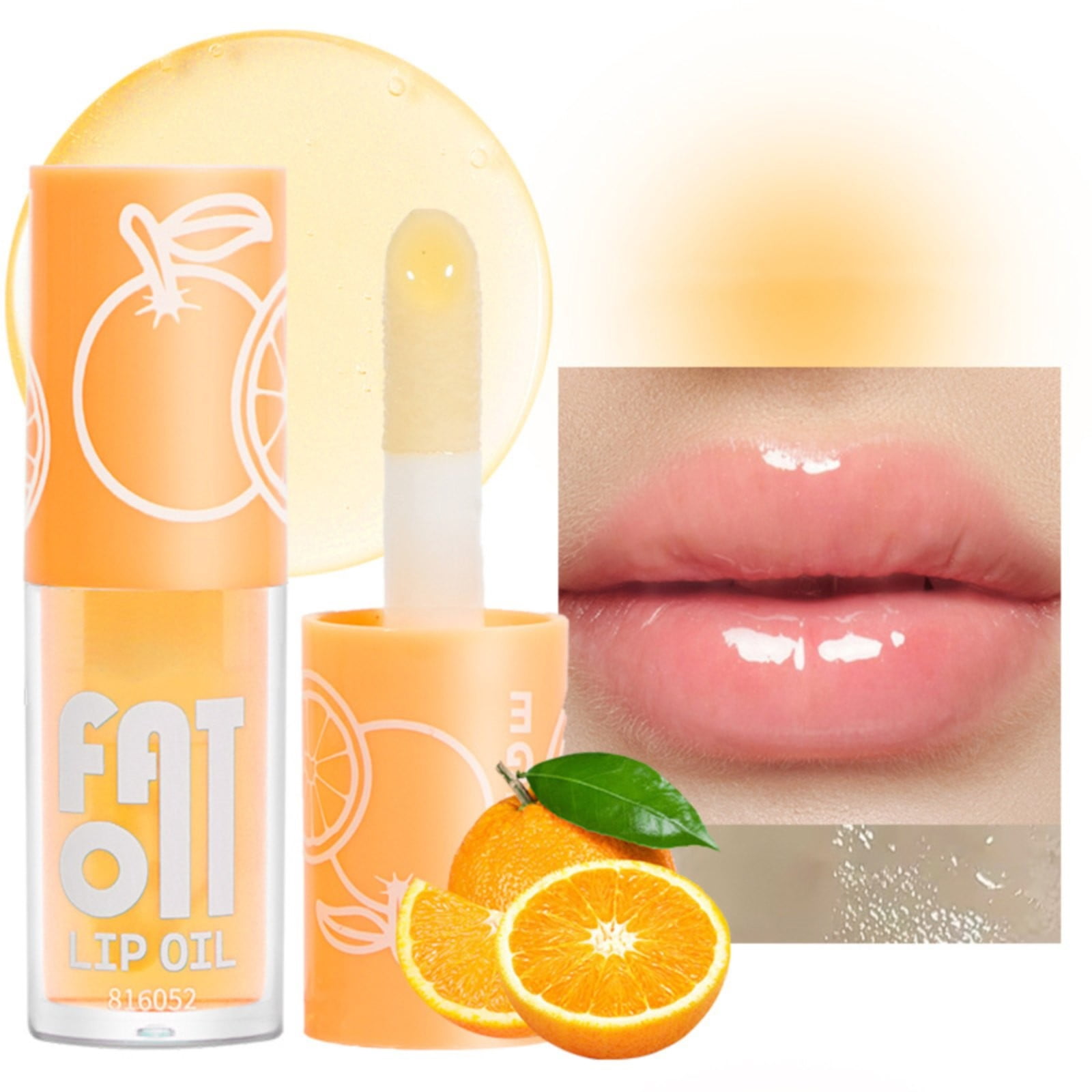 Abs Lip Grease - Plauszm Cute Fruit Lip Oil Moisturizing Soft ...