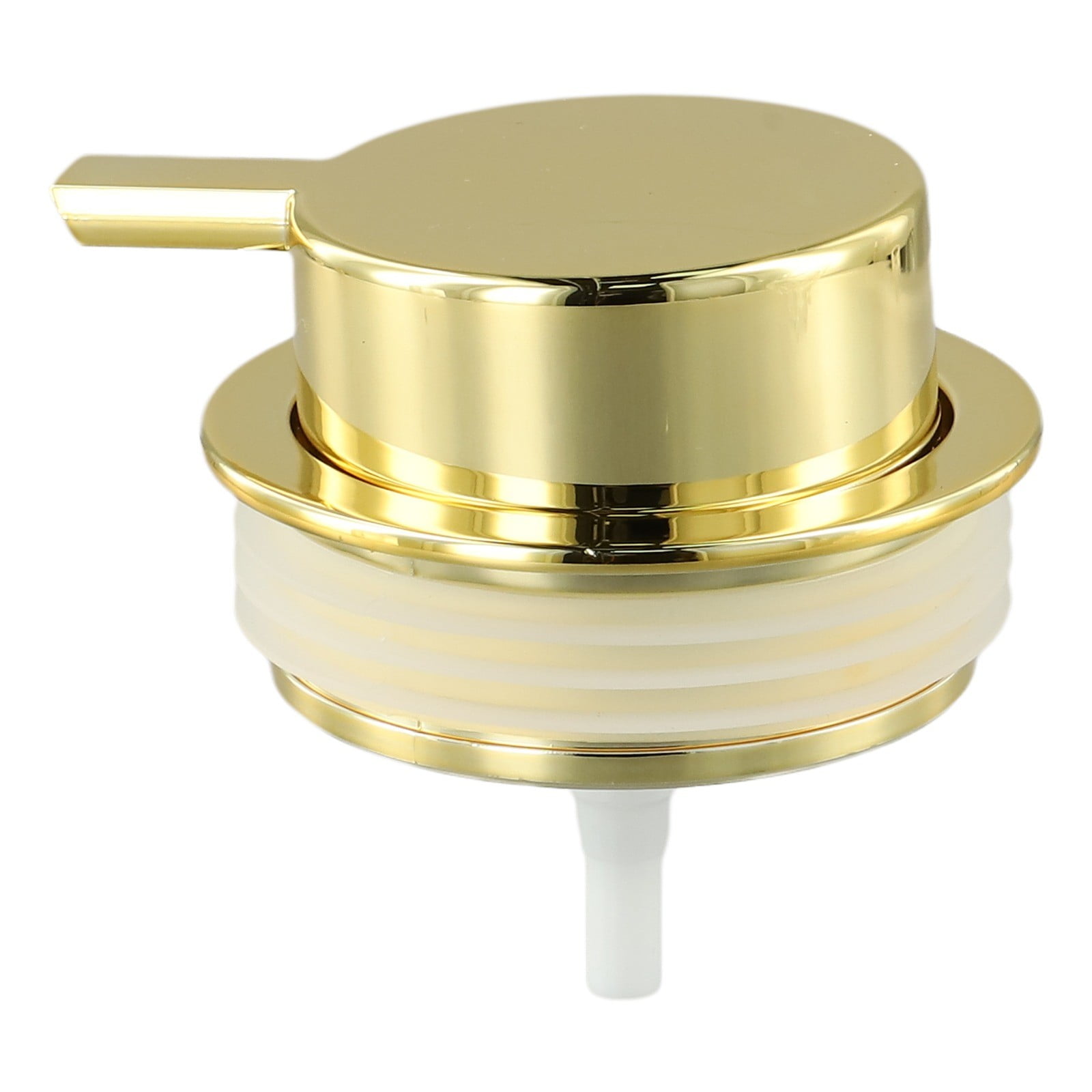 Abs Lotion Pump Head Hotel Bottle Press Head Soap Dispenser Gold ...