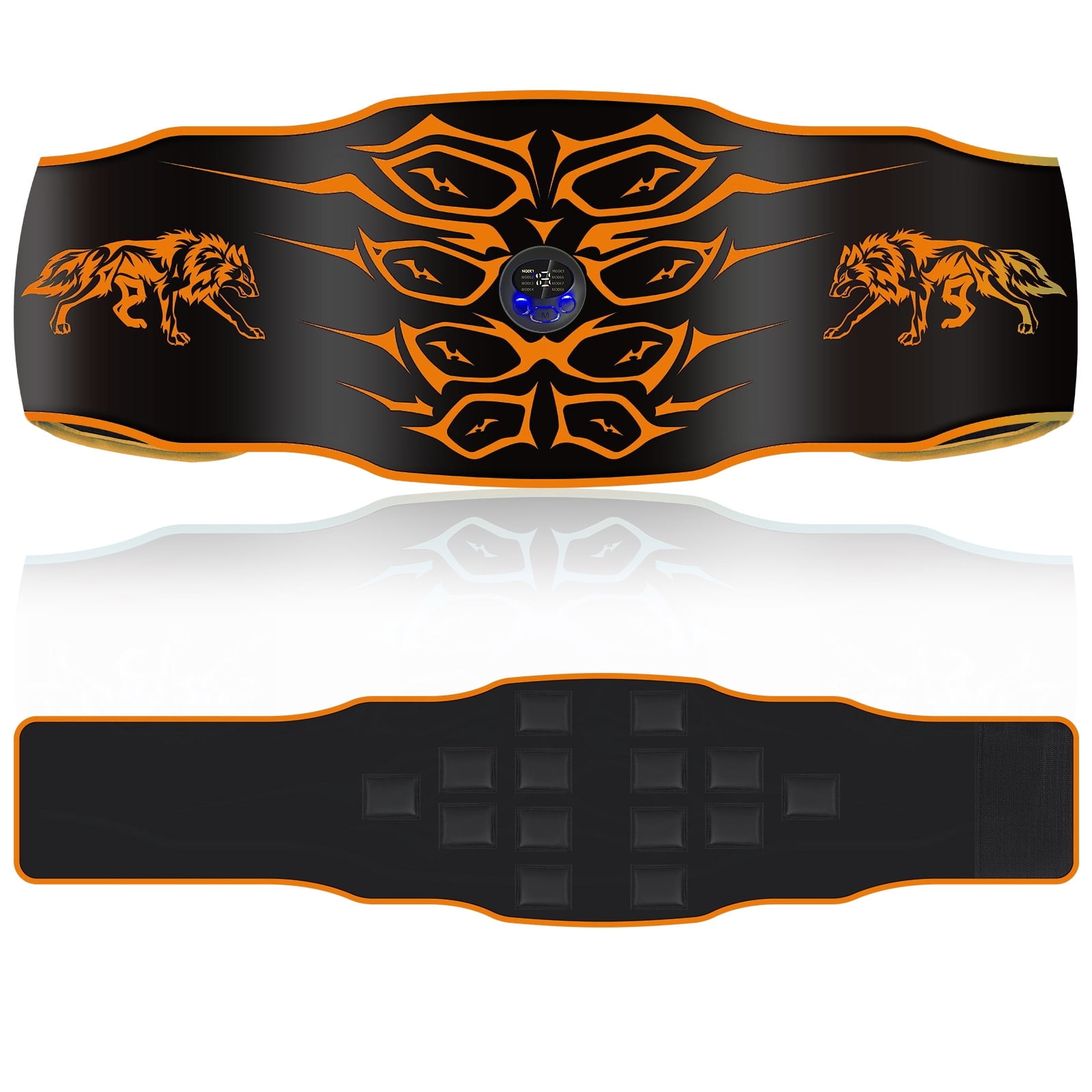 ABS Muscle Trainer Belt, Washable Abs Workout Belt, Large Abs Toning ...