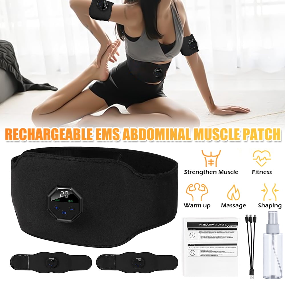 Abs Muscle Stimulator Fitness Belt,Welan Full Body Toning Machine for ...
