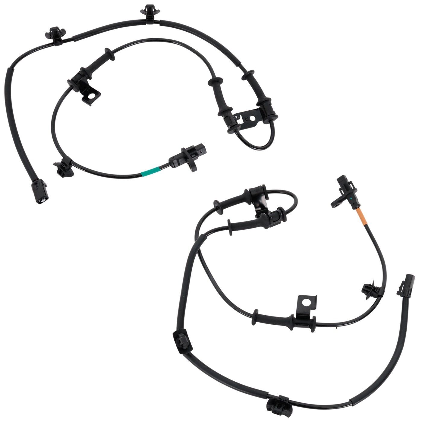 Abs Speed Sensors Set Of 2 Front Driver & Passenger Side for Sedan Left ...