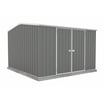 Absco Shed Premier 10 x 5 ft. Galvanized Steel and Metal Storage Shed ...