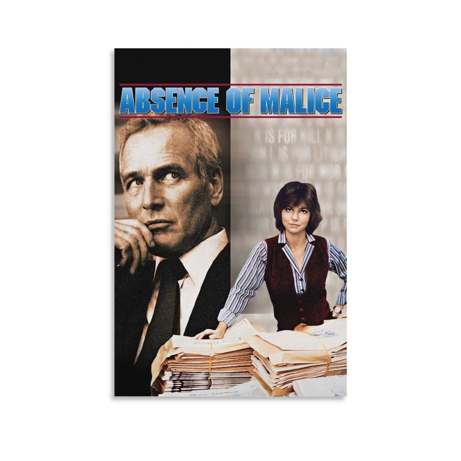 Absence of Malice Movie Poster Paintings for Wall Decor Canvas Prints ...