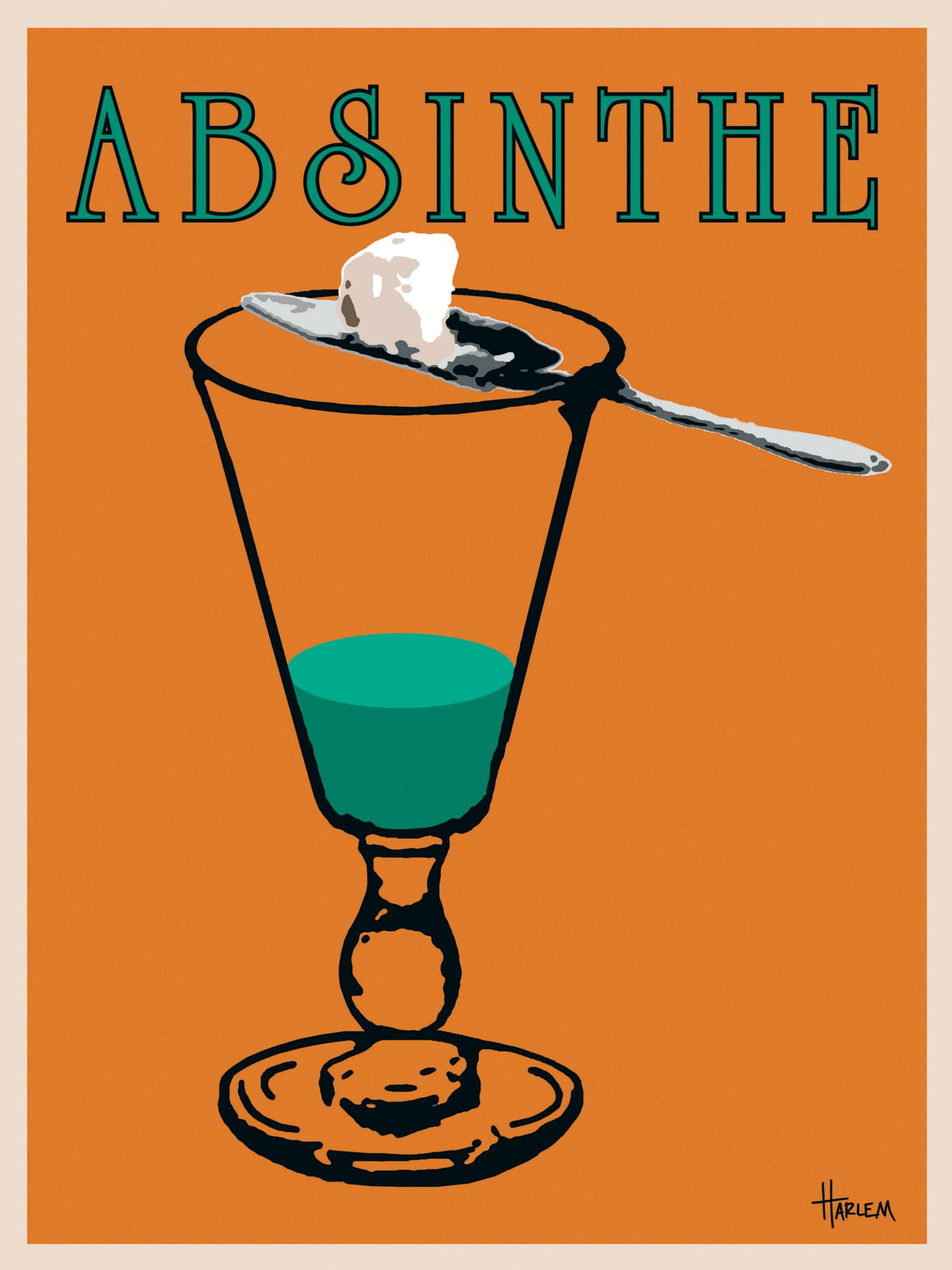 Art.com Absinthe Art Print by Lee Harlem, 18" x 24" - Walmart.com