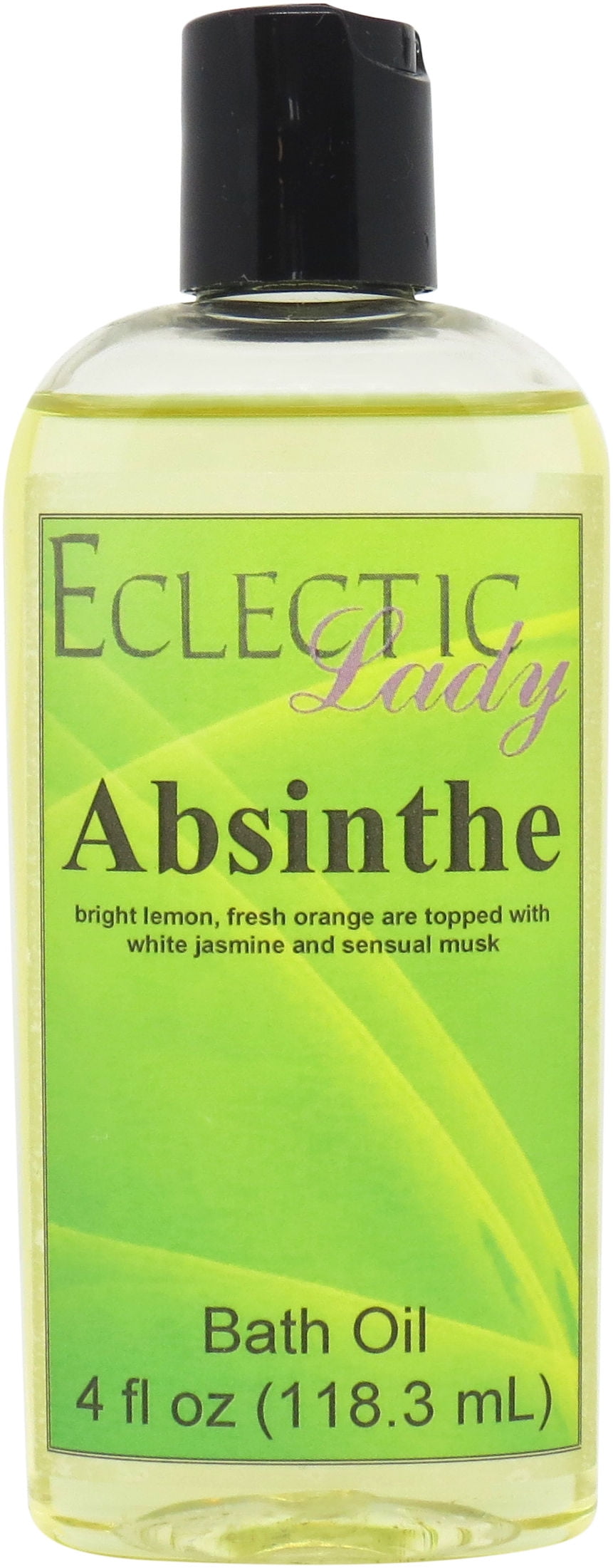 Absinthe Bath Oil - Scented Body Oil - Relaxing & Moisturizing Bathing ...