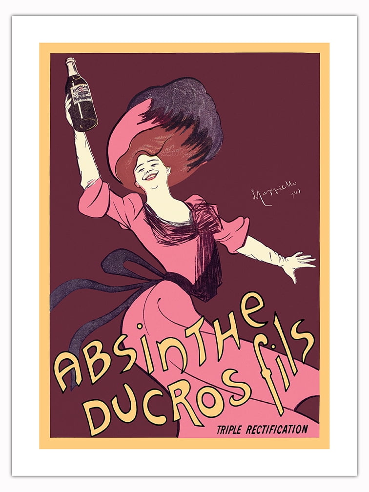 Absinthe Ducros Fils - Triple Rectification - Vintage French ...