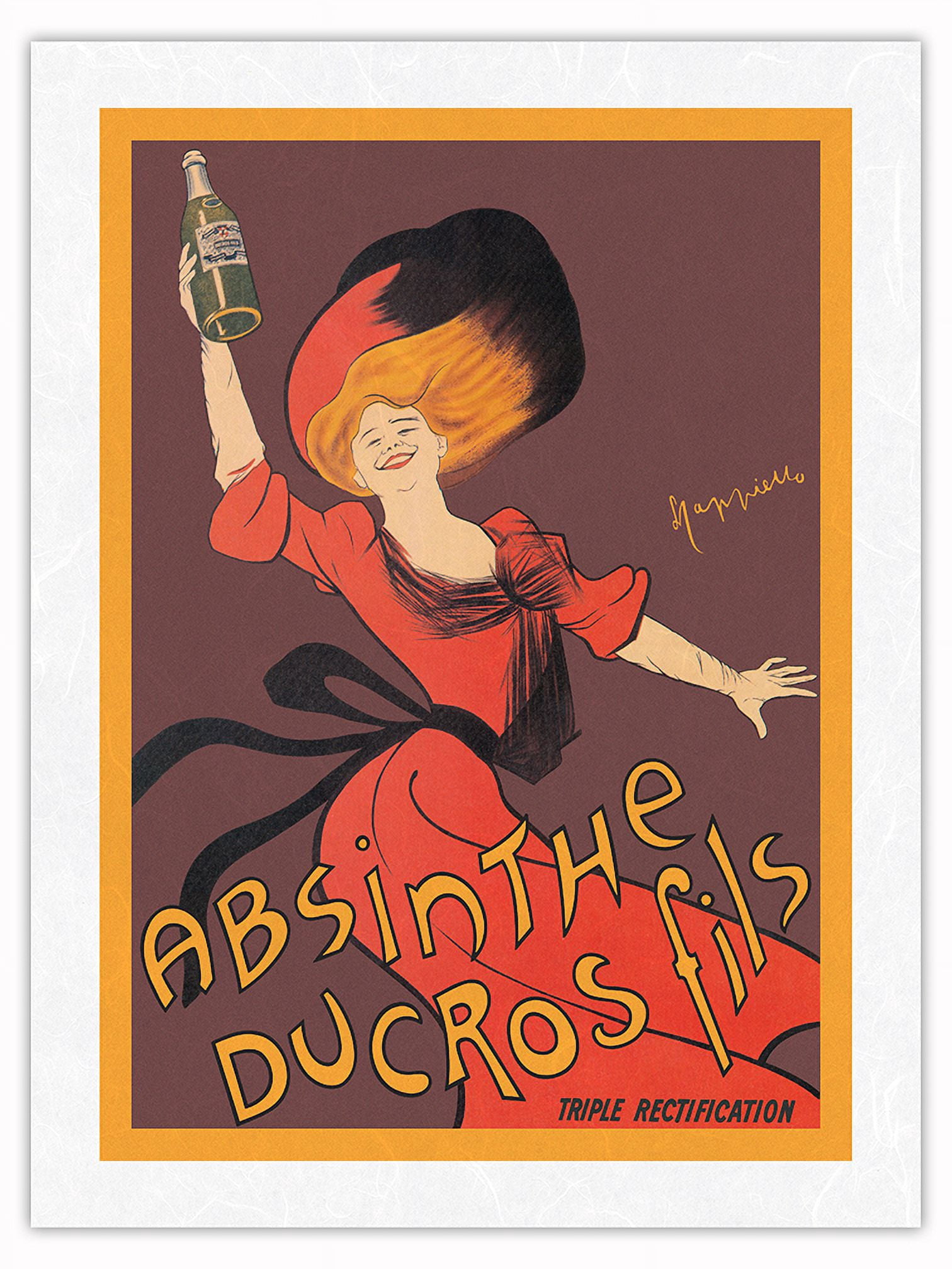 Absinthe Ducros Fils - Vintage French Advertising Poster by Leonetto ...