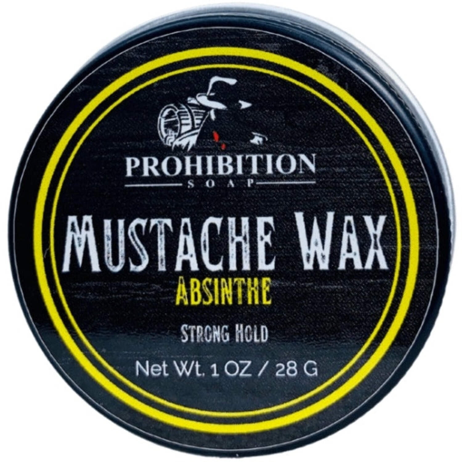 Prohibition Soap Mustache Wax | Absinthe | With Beeswax, And Organic ...