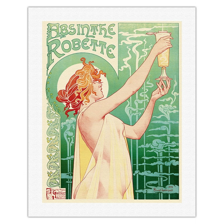 absinthe poster framed
