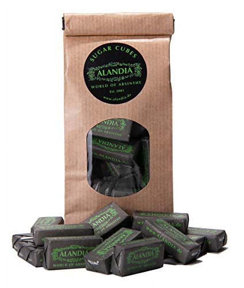 Absinthe Spoon and Sugar Cubes by ALANDIA | 2x Stainless Steel Absinthe ...