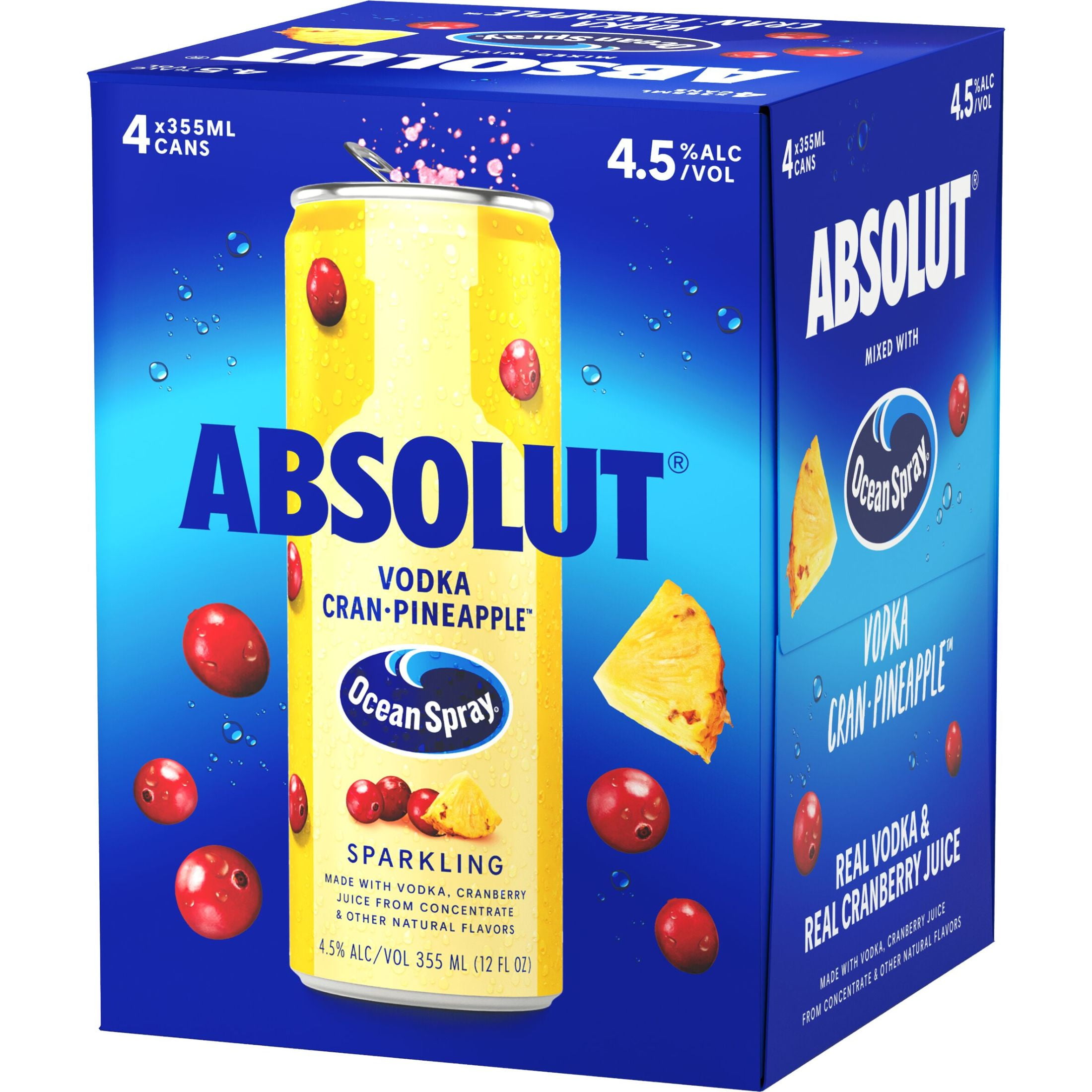 Absolut Coolers & Flavored Beverages for Office Breakroom - Walmart ...