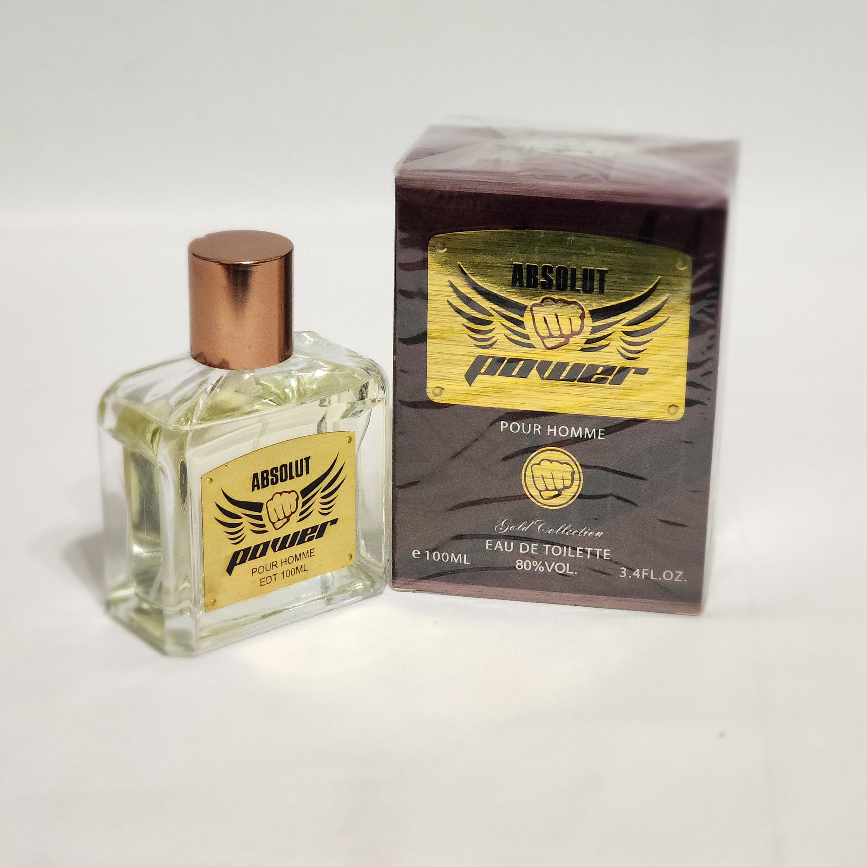 Absolut Power Pour Homme Gold Collection by Etoile Fragrance 3.4 fl.oz ...