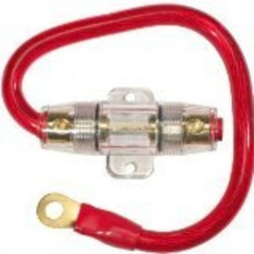 Absolute AGHPKG4 4 Gauge Power Cable and In-Line Fuse Kit - Walmart ...