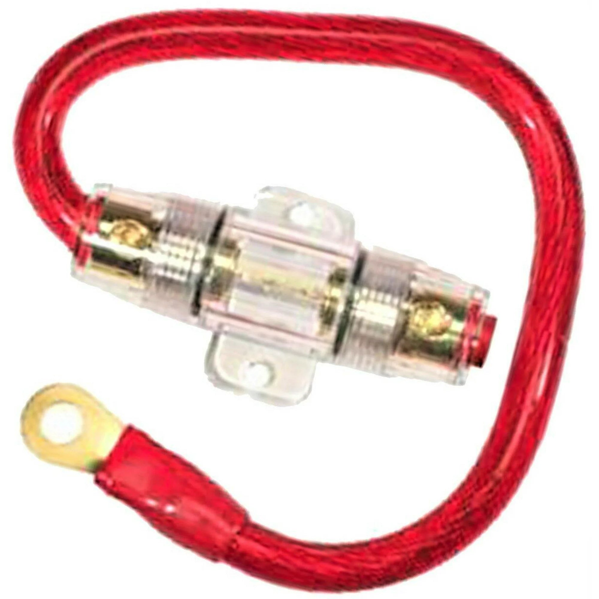 Absolute ANLPKG0RD Power Cable and In-Line ANL Fuse Kit (Red) - Walmart.com
