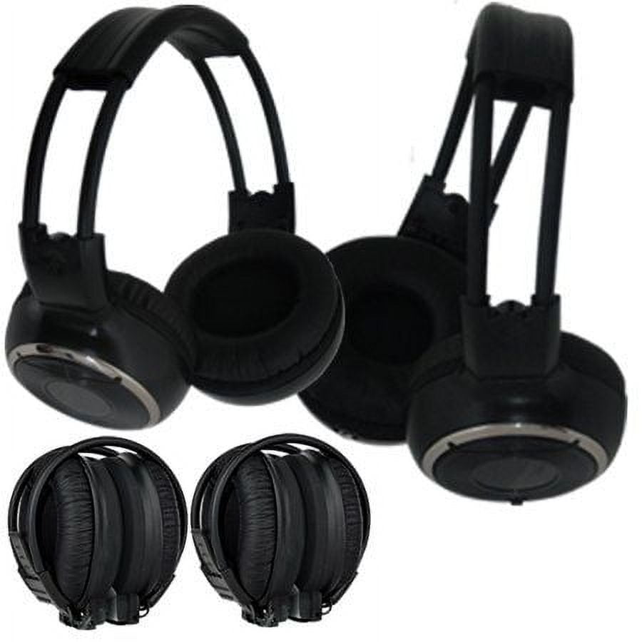 Absolute AWH22 Infrared Wireless Stereo Dual Headphone with IR Wireless ...