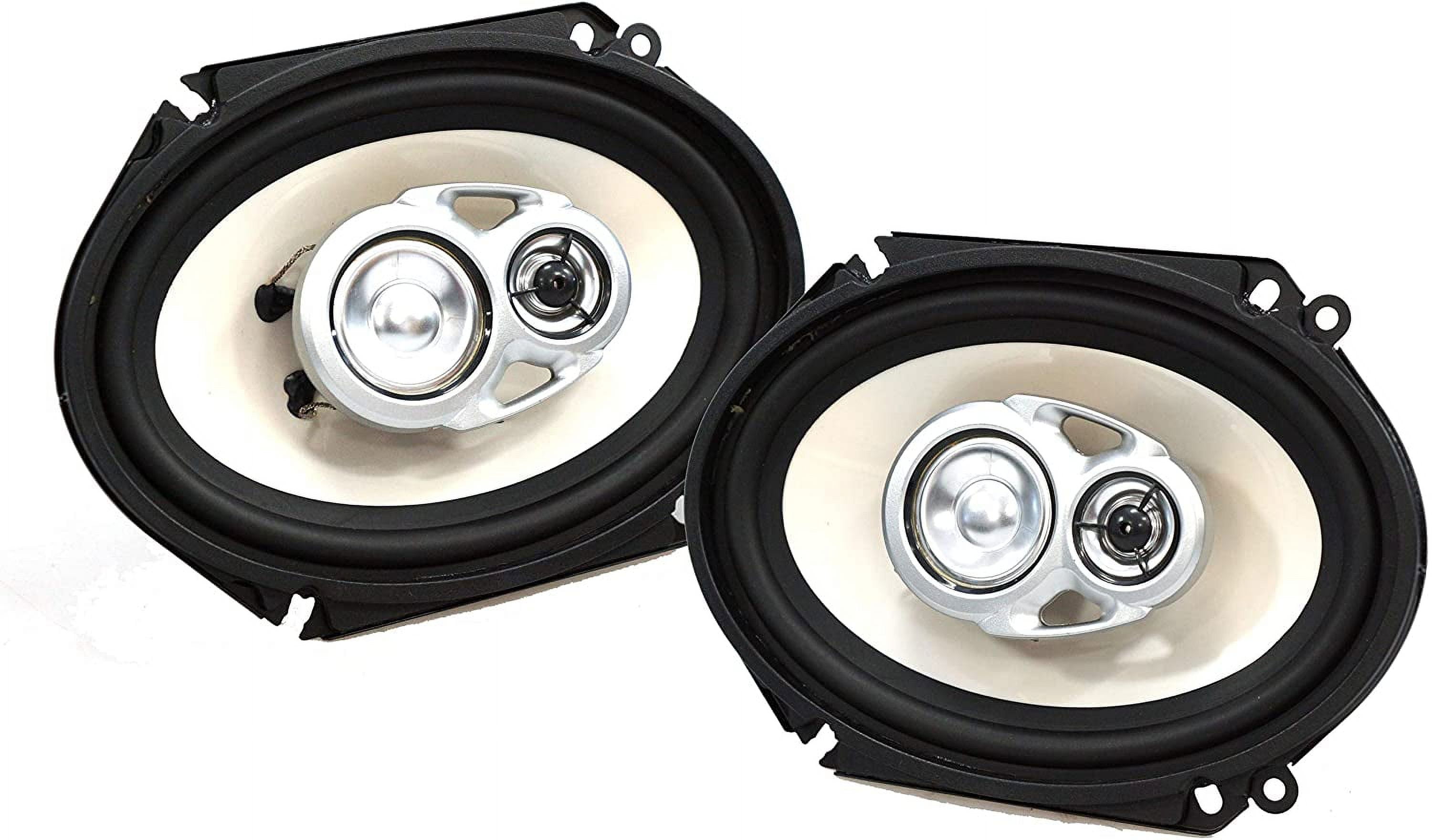 Absolute BLS-6803 Blast Series 6x8 Inches 3 Way Car/Marine/ATV/UTV ...