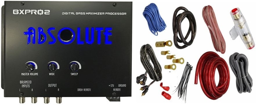 Absolute BXPRO2 Epicenter Digital Bass Maximizer Processor with Dash ...
