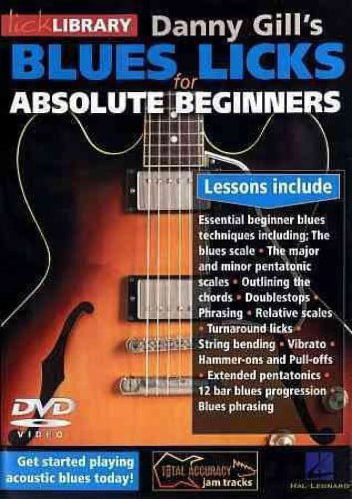 Absolute Beginner Blues Licks (DVD), Lick Library, Special Interests - Walmart.com