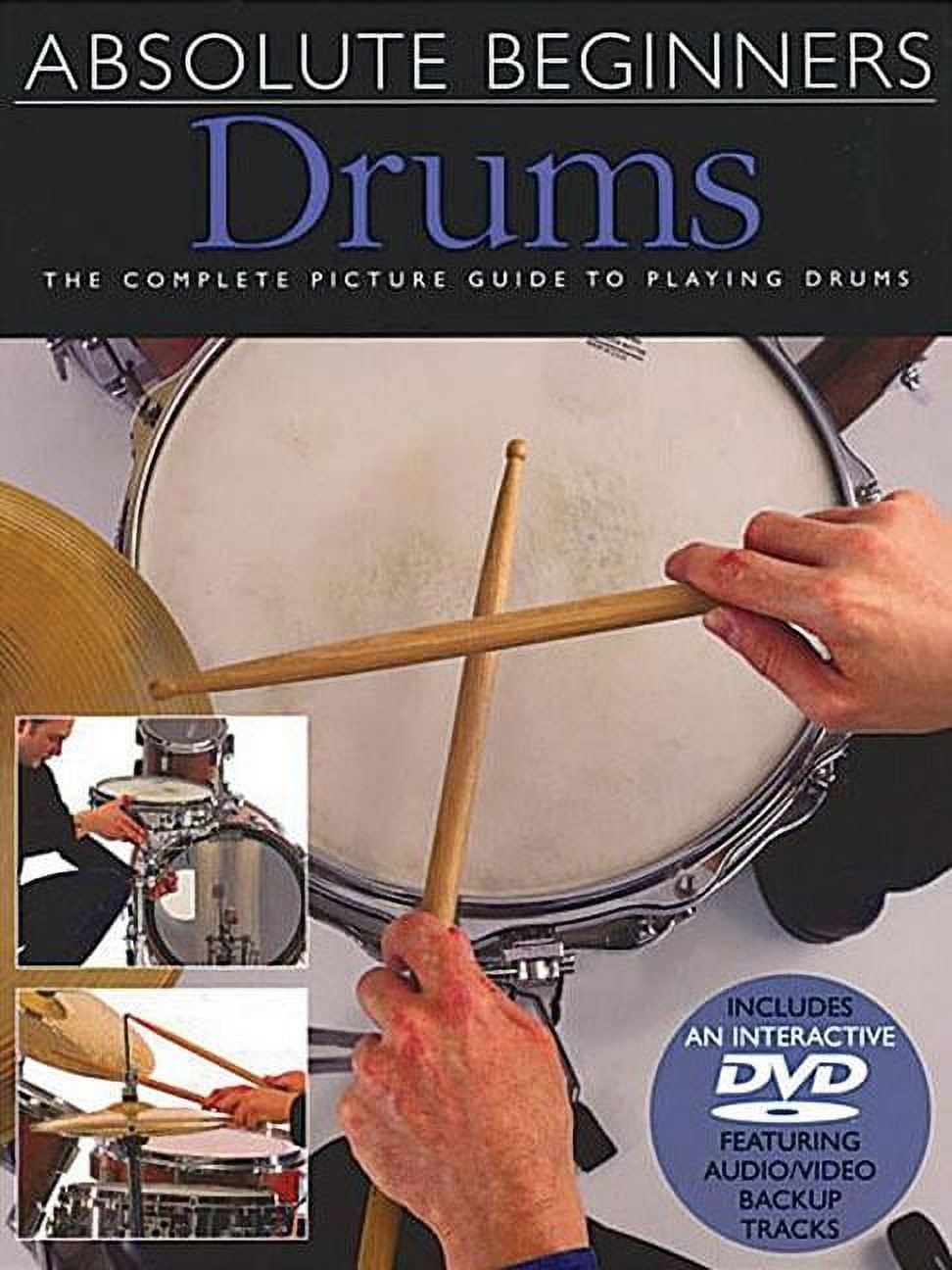 Absolute Beginners Absolute Beginners - Drums: Book/DVD Pack, (Paperback) - Walmart.com