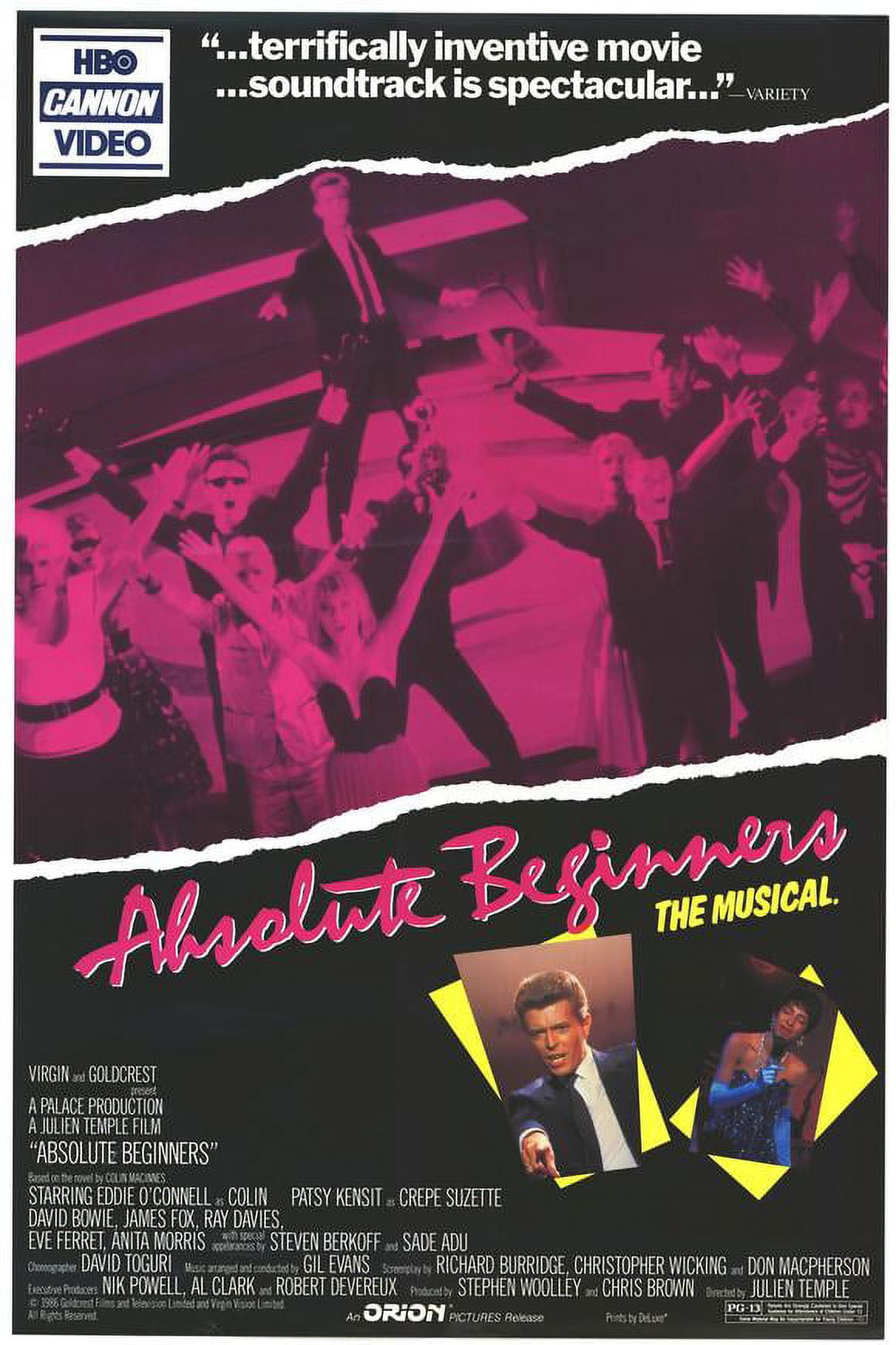 Absolute Beginners - movie POSTER (Style B) (27" x 40") (1986 ...