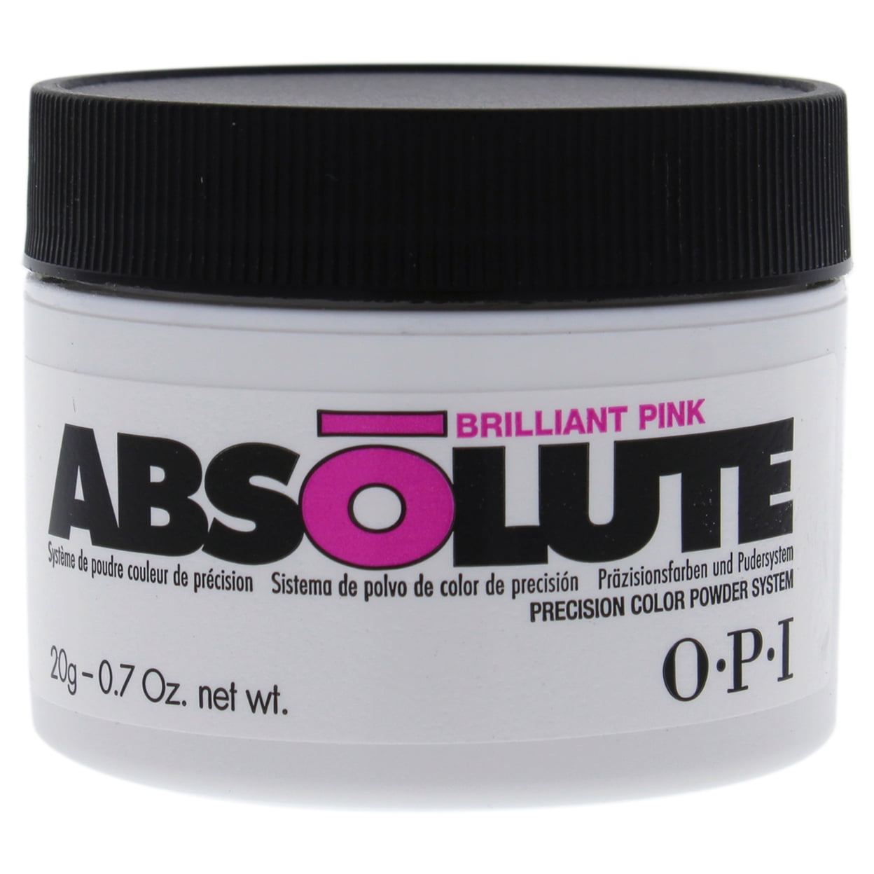 Absolute Brilliant Pink Powder by OPI for Women - 0.7 oz Nail Powder ...