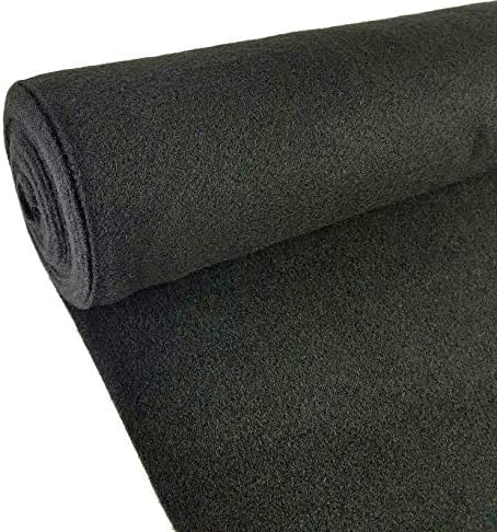 Absolute C10BK 10-Feet Long/4-Feet Wide Black Carpet for Speaker Sub ...