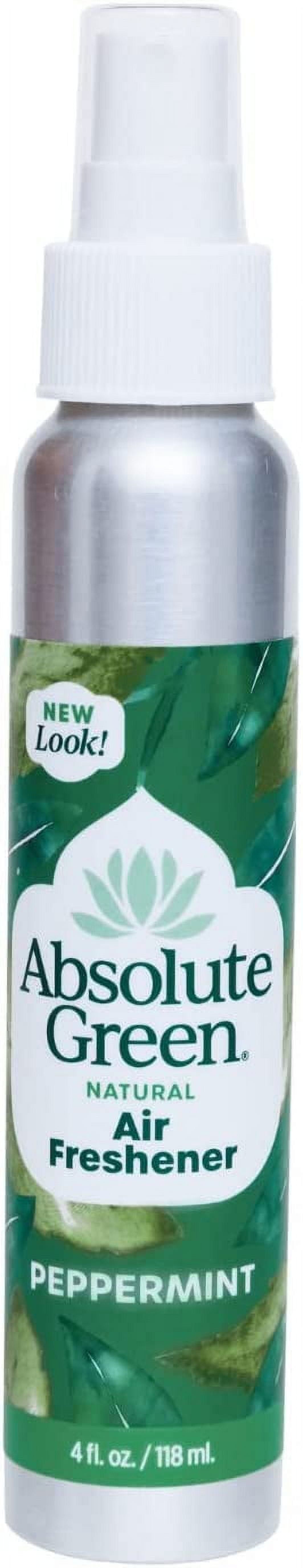 Absolute Green Air Freshener Room Spray, Covers Odors, Safe Around Food ...