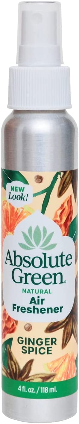 Absolute Green Air Freshener Room Spray, Covers Odors, Safe Around Kids ...