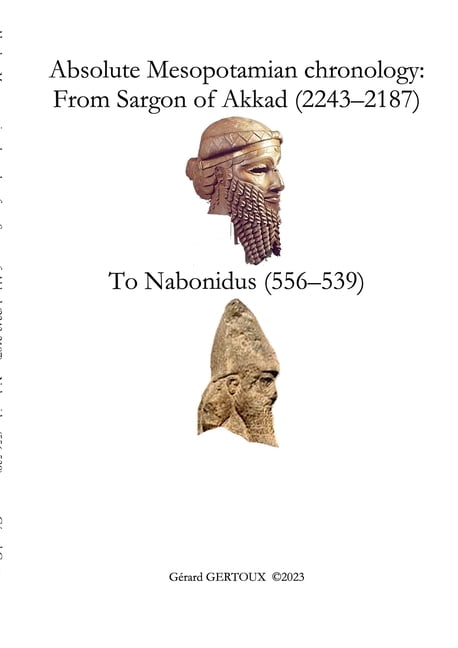 Absolute Mesopotamian chronology: From Sargon of Akkad (2243-2187) to ...