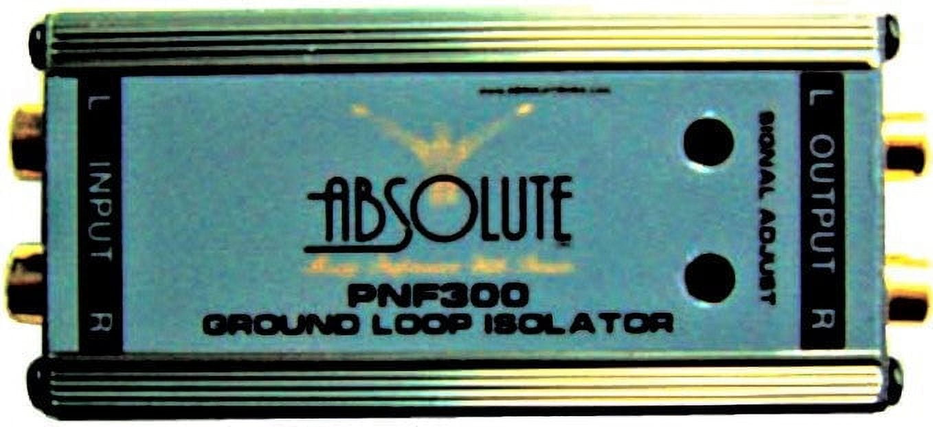 Absolute PNF300 Power Noise Filter/Ground Loop Isolator With Adjustable ...