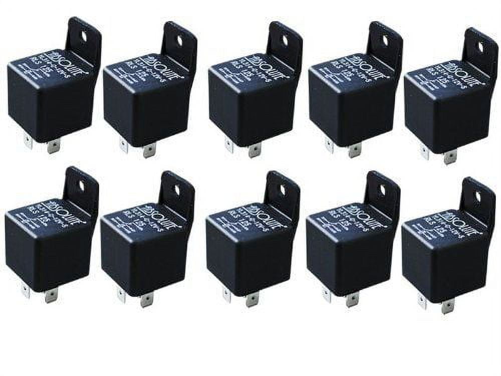 Absolute RLS125 10 PACK 12-VCD Automotive Relay SPDT 30/40 AMP ...