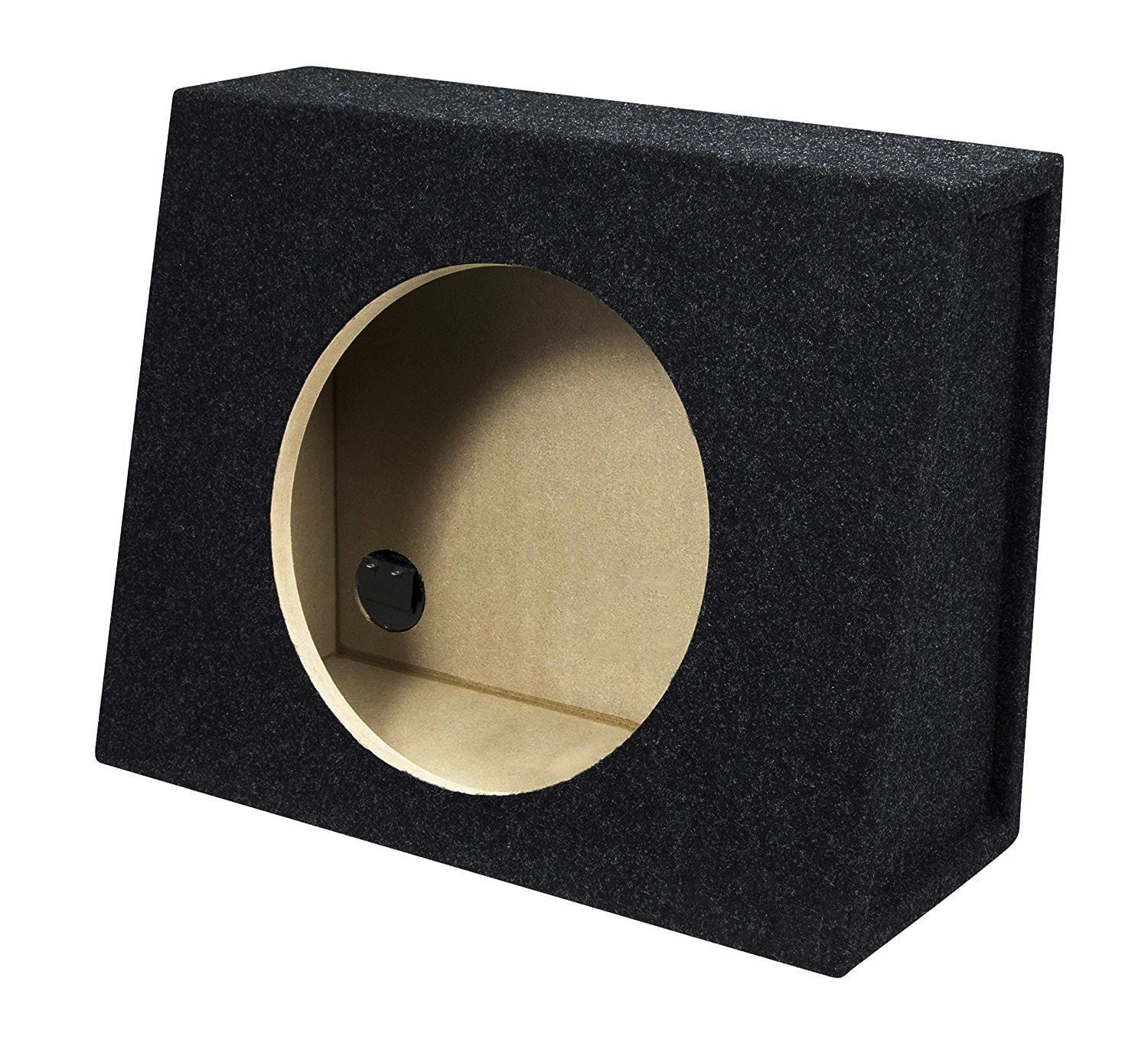 Absolute SAG10 Angle Single 10" Subwoofer Enclosure Truck Box - Walmart.com