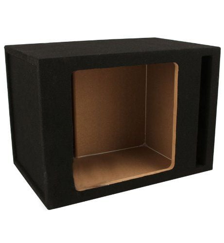 Absolute SKS12V Single 12-Inch Solo-Baric Square Slot-Ported Sub Box ...