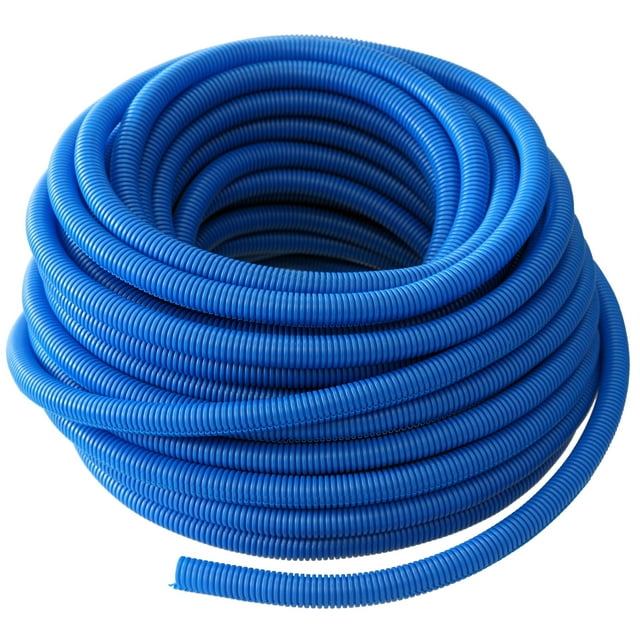 Absolute SLT14-100BL 100' 1/4" 5mm blue split wire loom conduit ...