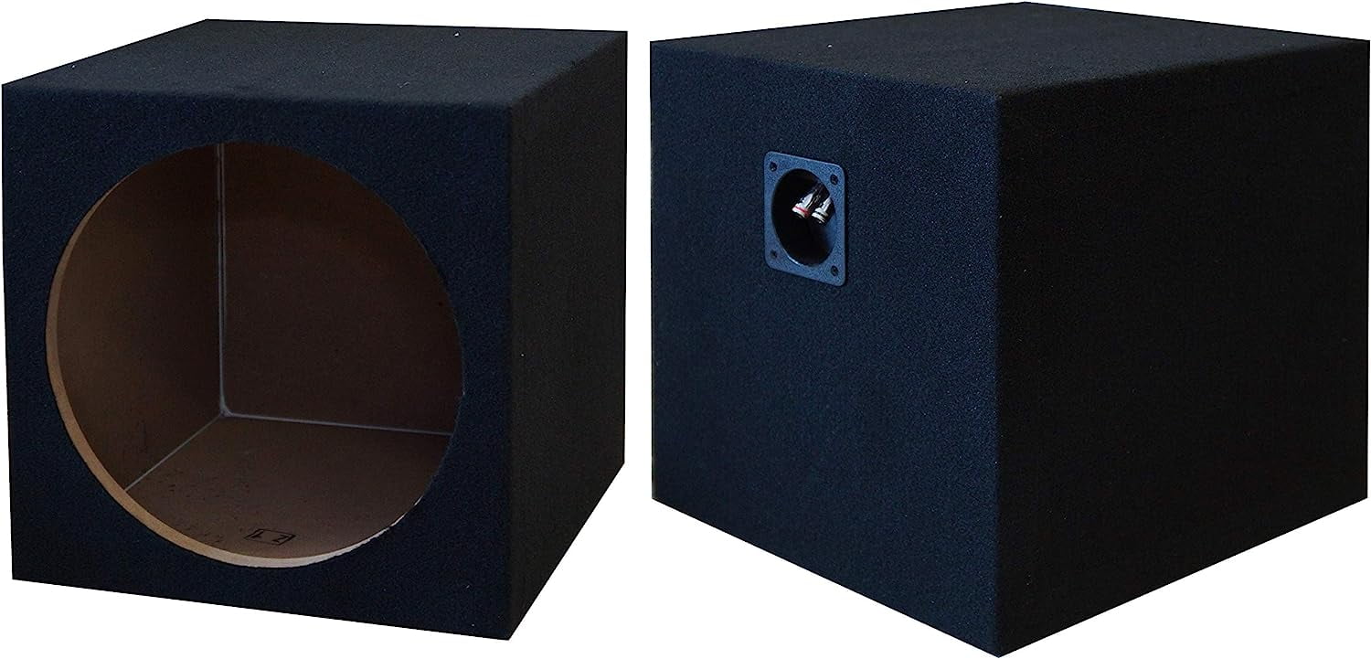 Absolute SS12 Single 12-Inch Sealed Subwoofer Enclosure - Walmart.com