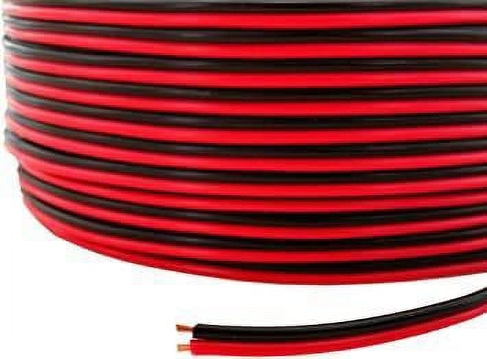 Absolute SWRB16-25 2 conductor Speaker Wire 16 Gauge 25 Feet Red Black ...