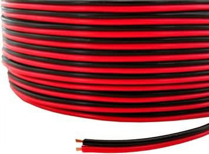 Absolute SWRB18-25 2 conductor Speaker Wire 18 Gauge 25 Feet Red Black ...