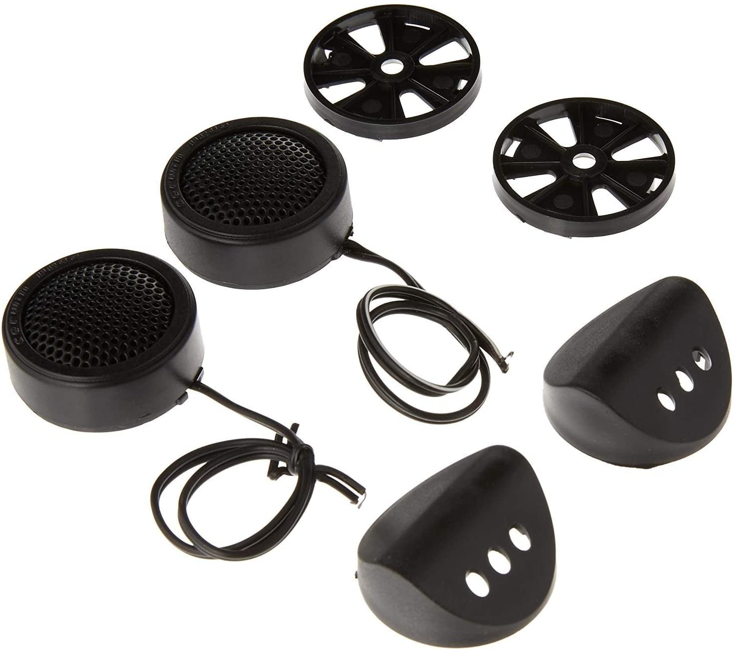 Absolute TW500 Mini Car Tweeter Kit 500 Watts of Power, High-Frequency ...