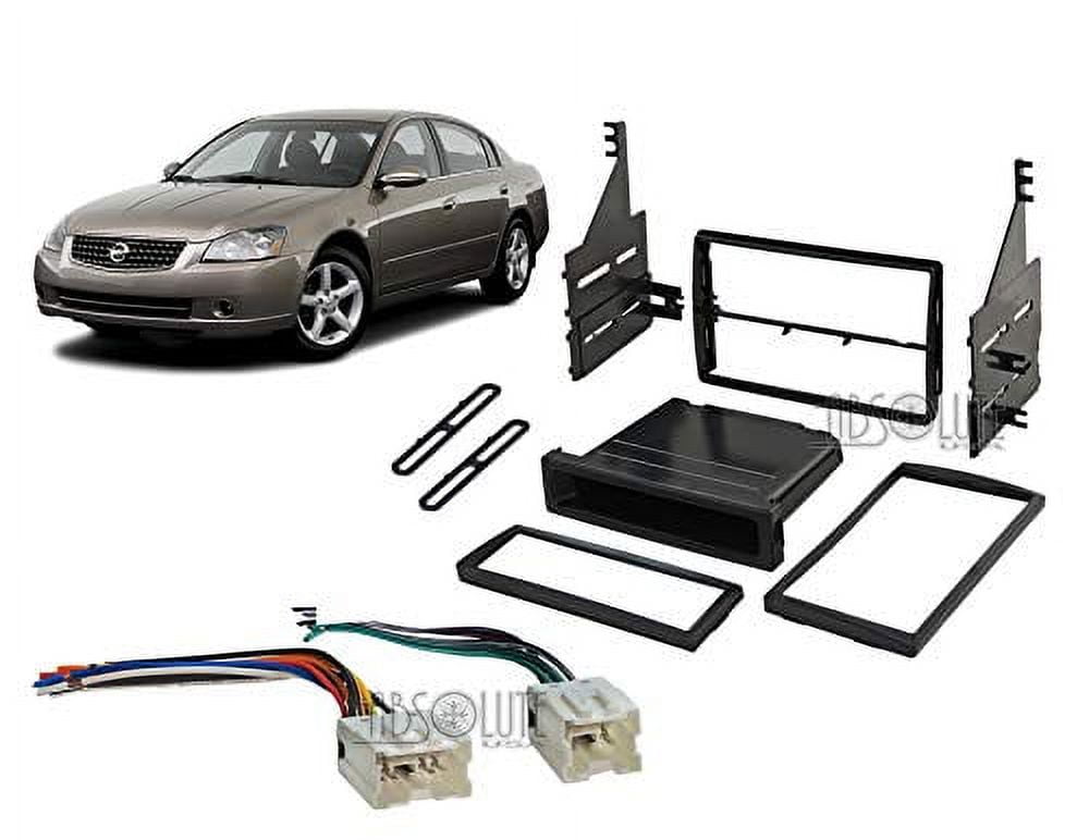 Absolute USA ABS99-7419 Fits Nissan Altima 2005 2006 Single DIN Stereo ...