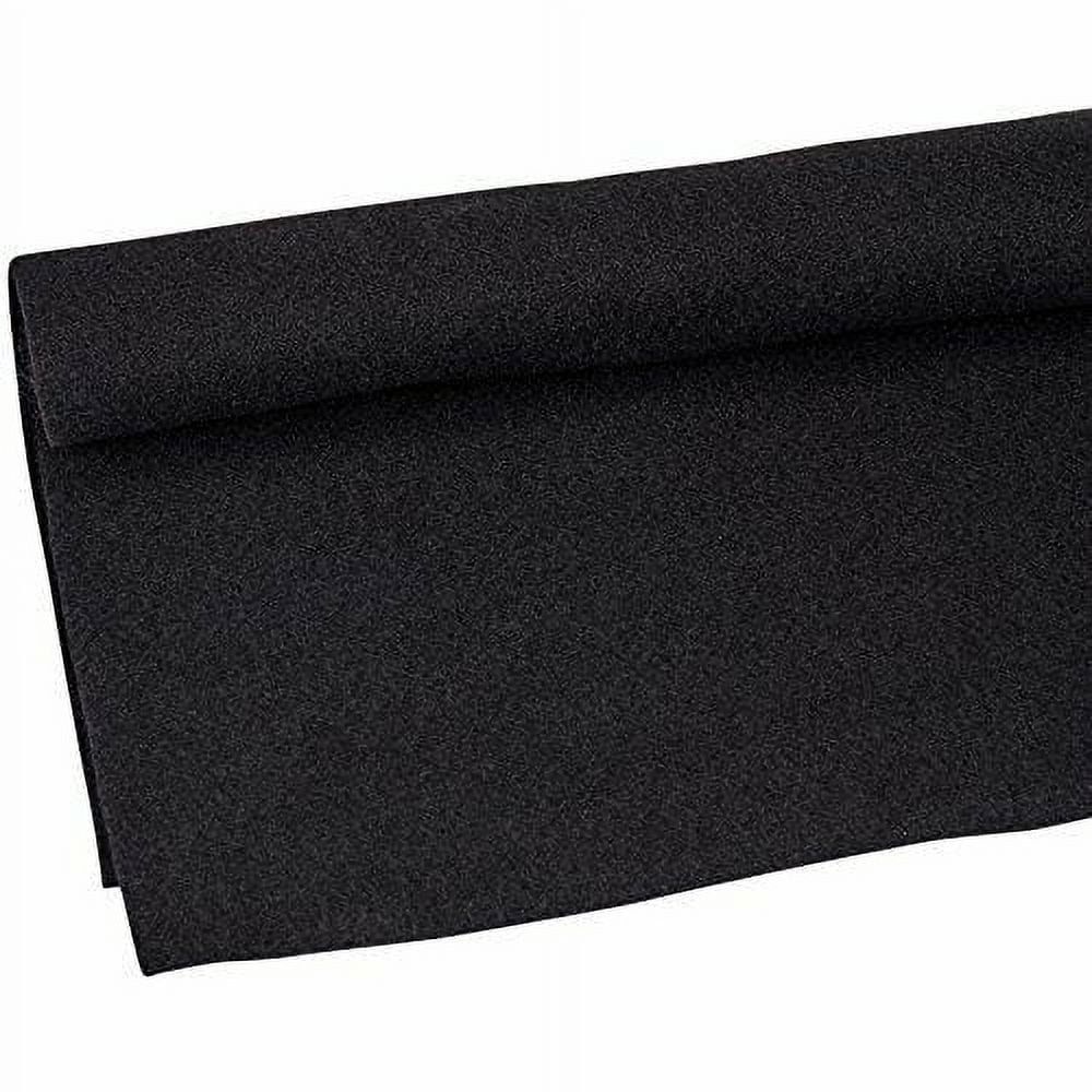 Absolute USA Black Polypropylene Boat Carpet, Durable Automotive Trunk ...