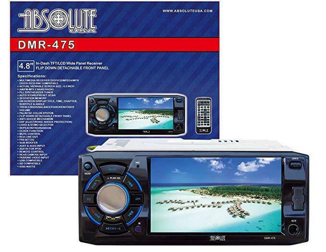 Absolute USA DVD/MP3/CD Radio Car In-Dash Unit, 1.00 in - Walmart.com