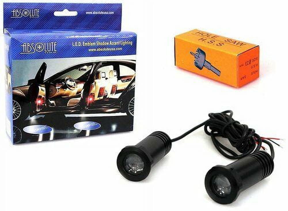 Absolute USA GSLABSOLUTE Car Logo LED Ghost Shadow Laser Door Projector ...
