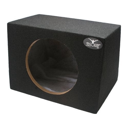 Absolute MSHF10 Single 10-Inch Sealed MDF Enclosure - Walmart.com