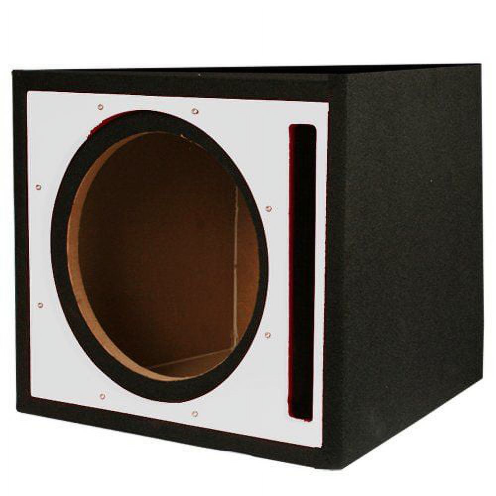 Absolute USA PSEB10S Single 10-Inch Ported Subwoofer Enclosure with ...