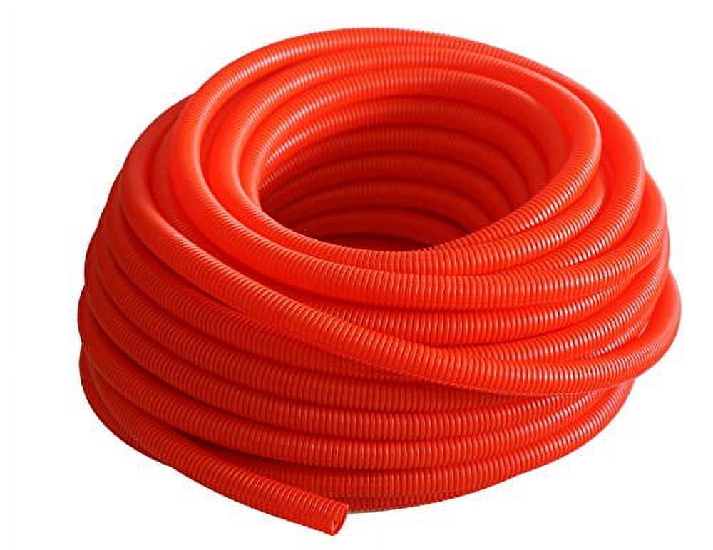 Absolute USA SLT14RD 1/4-Inch x 100-Feet Red Split Loom Split Wire Loom ...