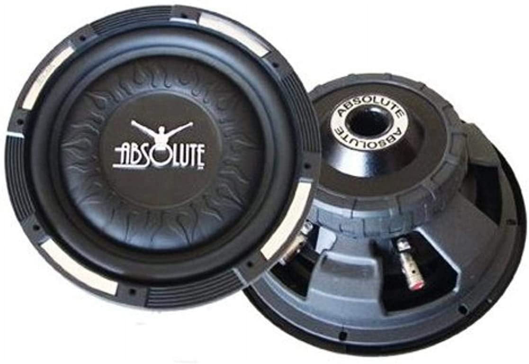 Absolute USA XS1000 10" Flat Shallow Car Subwoofer - Walmart.com