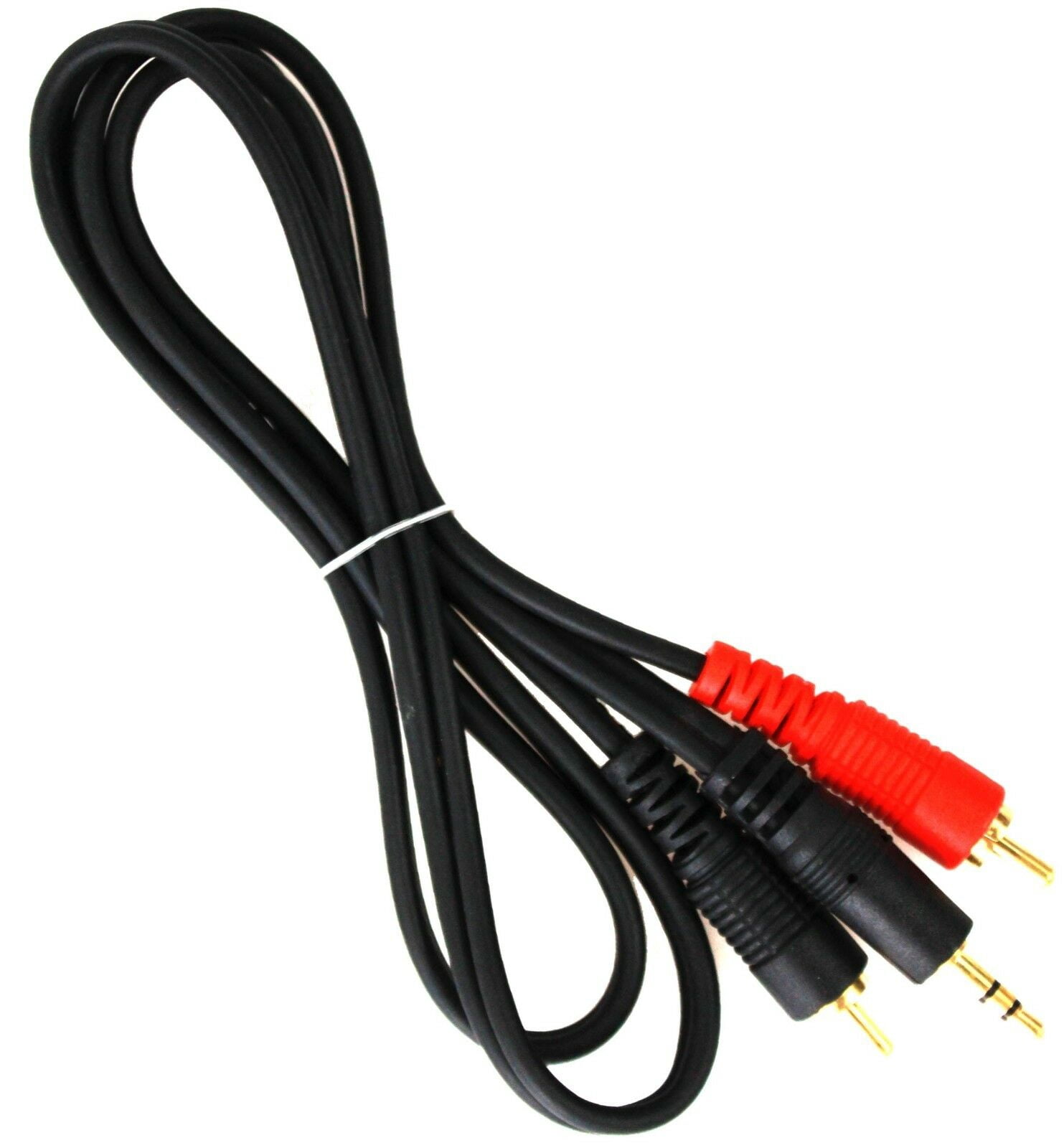 Absolute USA Y Cable Splitter 1-Mini Plug, 2-RCA Plugs (6 feet ...