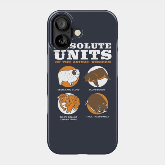 Absolute Units Of The Animal Kingdom Funny Meme Case for Apple iPhone ...