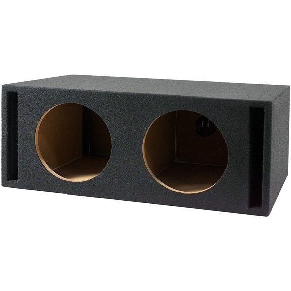 American Terminal Dual 15" Slot Vented Ported Universal Subwoofer Sub ...